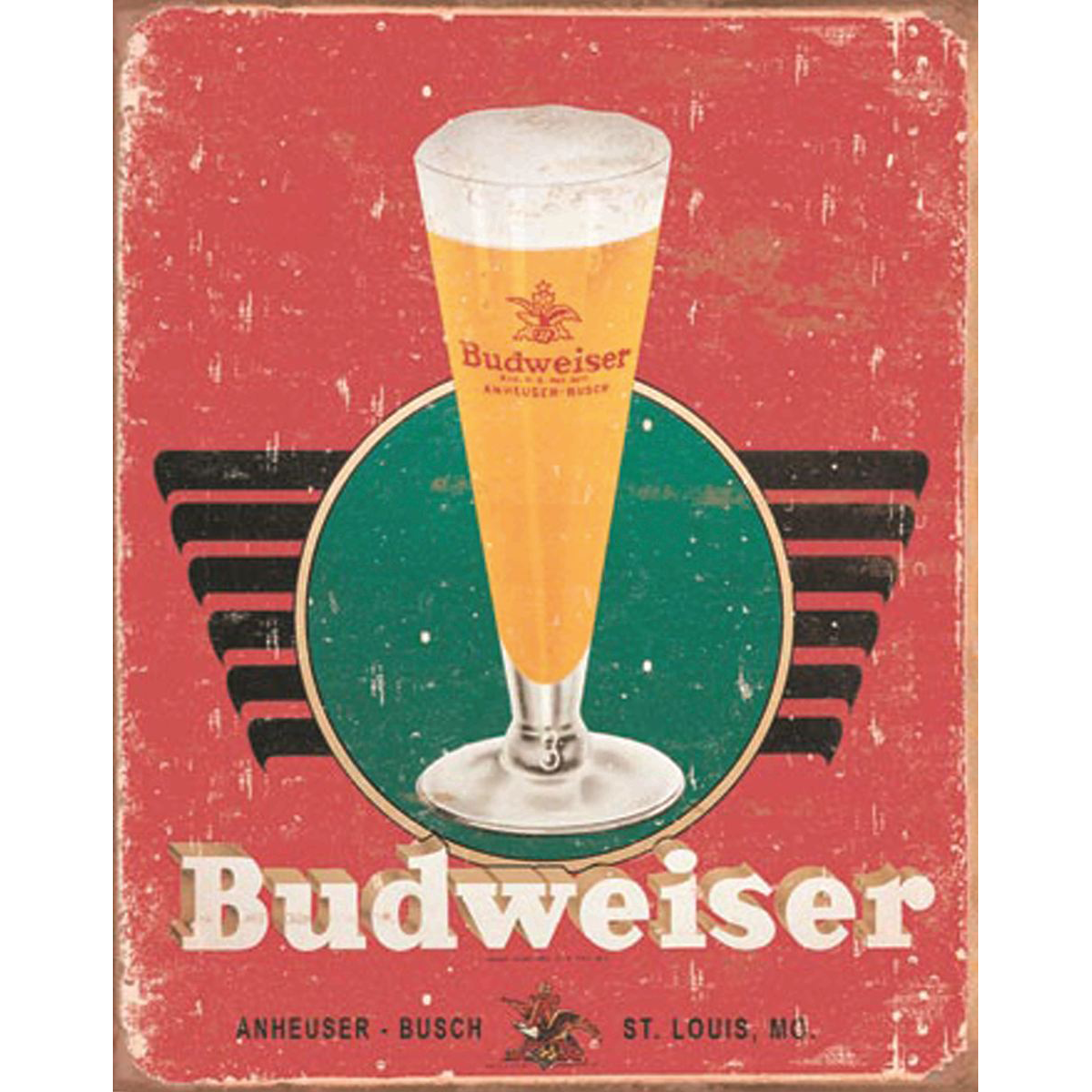 Budweiser Glass - Mainly Nostalgic
