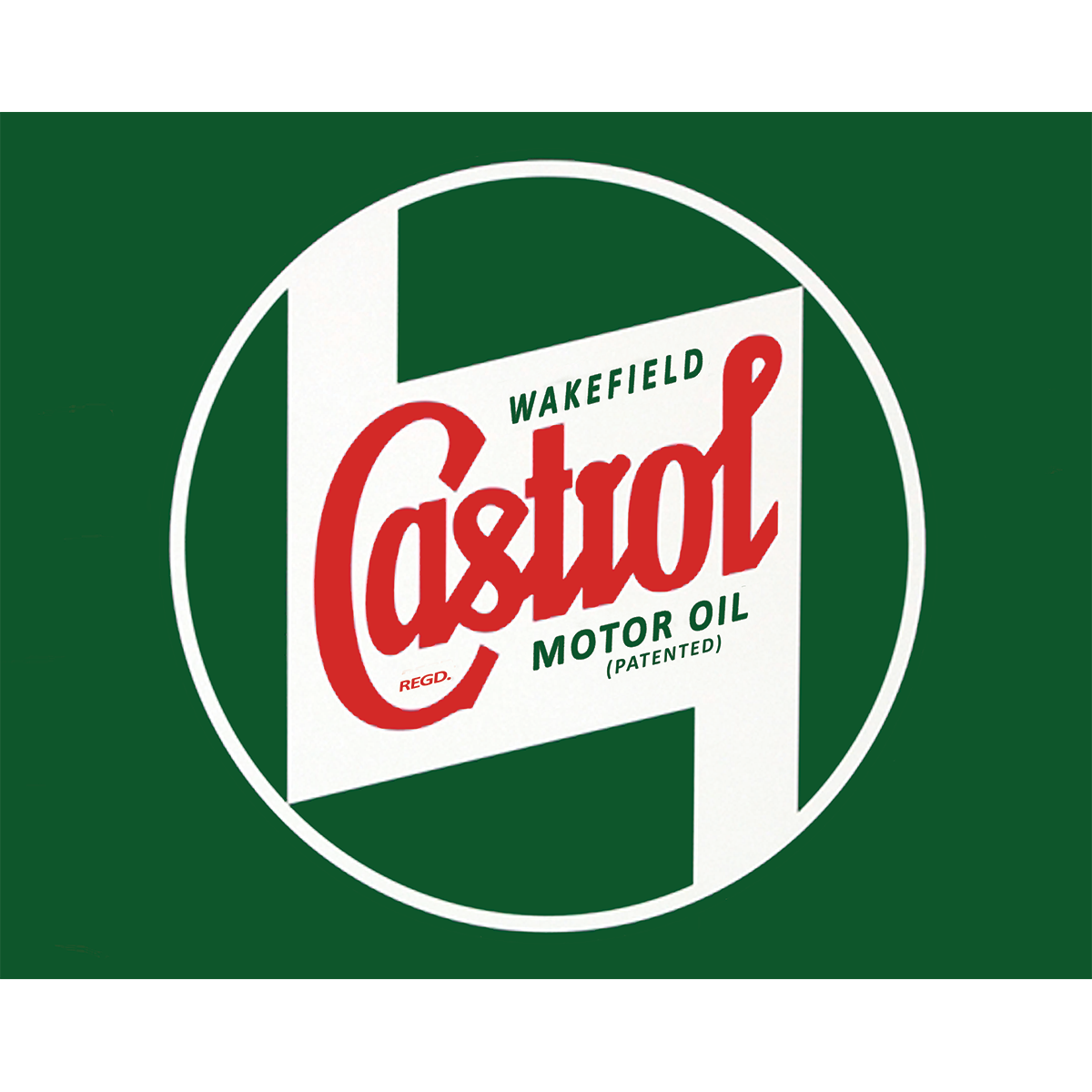 Castrol round logo - Mainly Nostalgic
