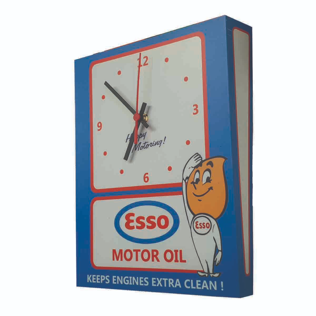 Esso Motor Oil Clock - Mainly Nostalgic